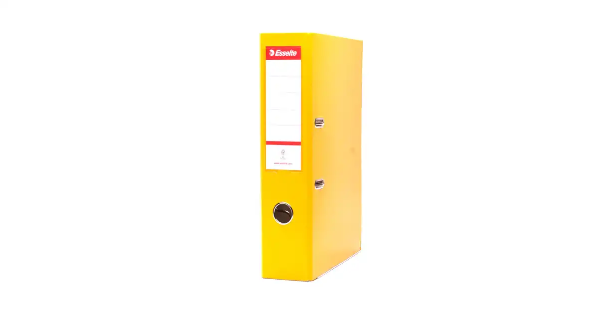 Segregator A4 szeroki 75mm Esselte ekonomiczny żółty - Biurwa.pl ...