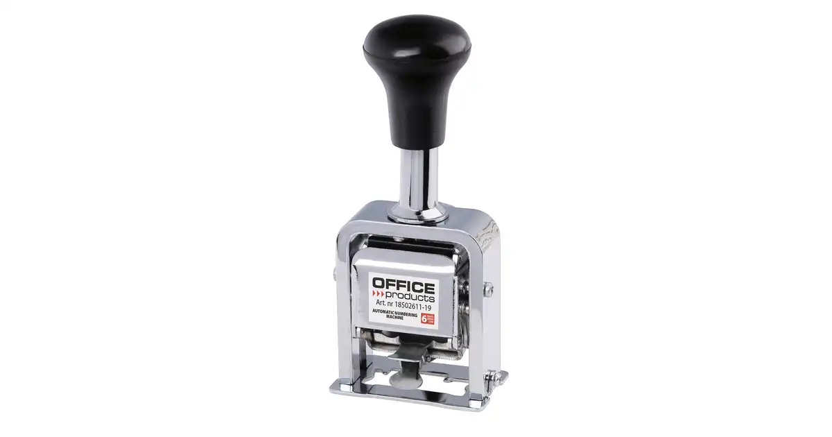 Numerator automatyczny Office Products 6 cyfrowy - Biurwa.pl: artykuły ...