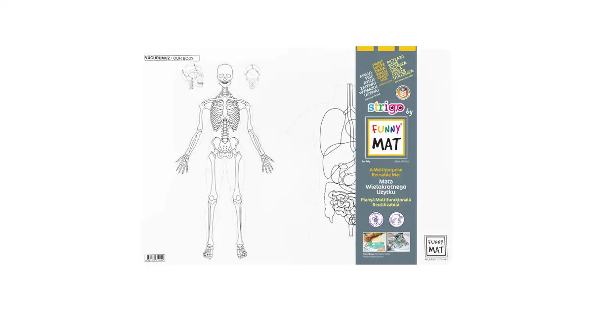 Mata Strigo Funny biała Ciało 48x33,5cm - Biurwa.pl: artykuły biurowe i ...