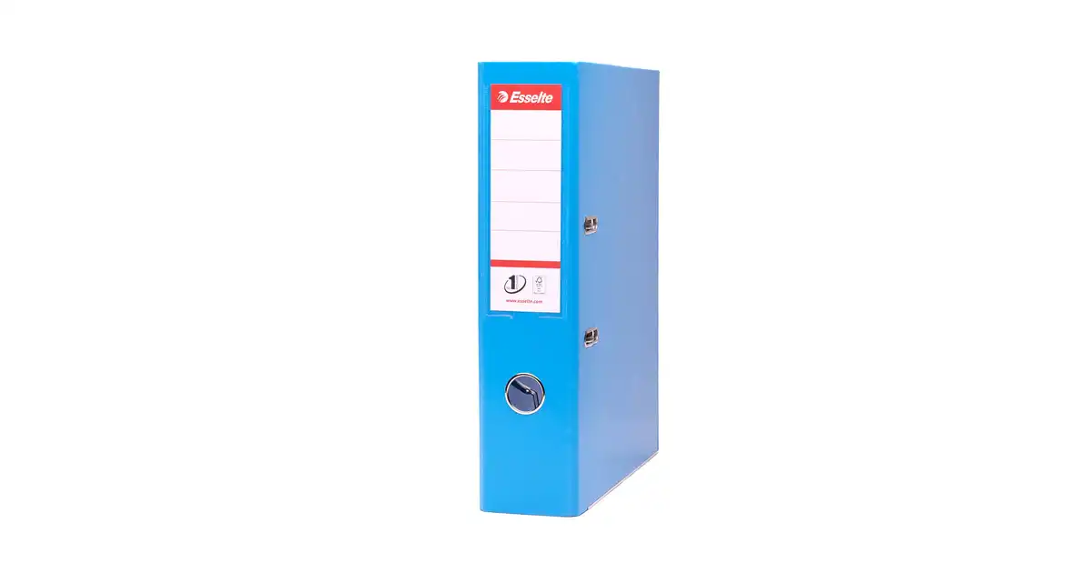 Segregator A4 szeroki 75mm z szyną Esselte No.1 Power jasnoniebieski ...