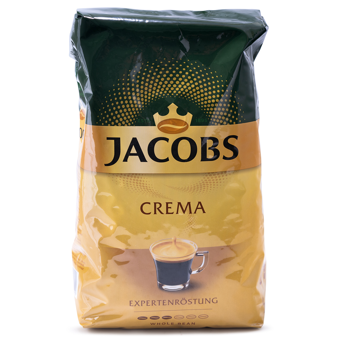 Kawa Jacobs Crema ziarnista 1000 g - Biurwa.pl: artykuły biurowe i ...